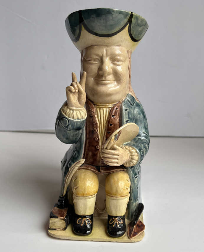 Leonard Jarvis – Churchill Toby Jug 1947 (Blue) | Churchill Collector ...